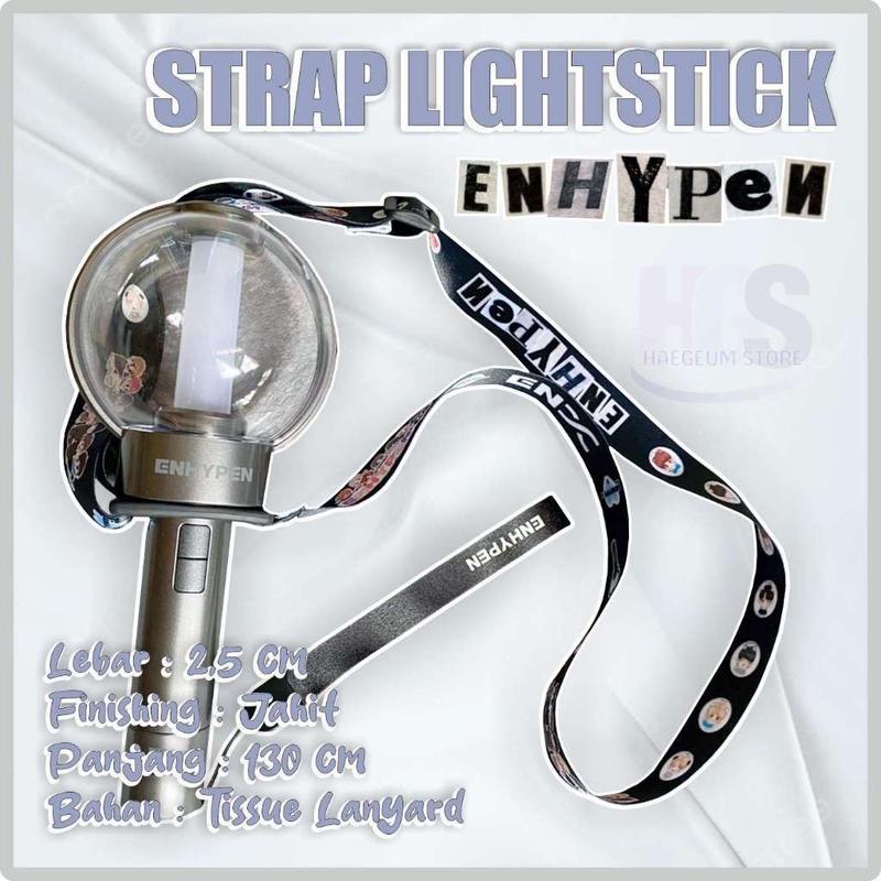 [Ready Stock] Strap Lightstick ENHYPEN / Dekorasi Ls Kpop / Body - Shop ...
