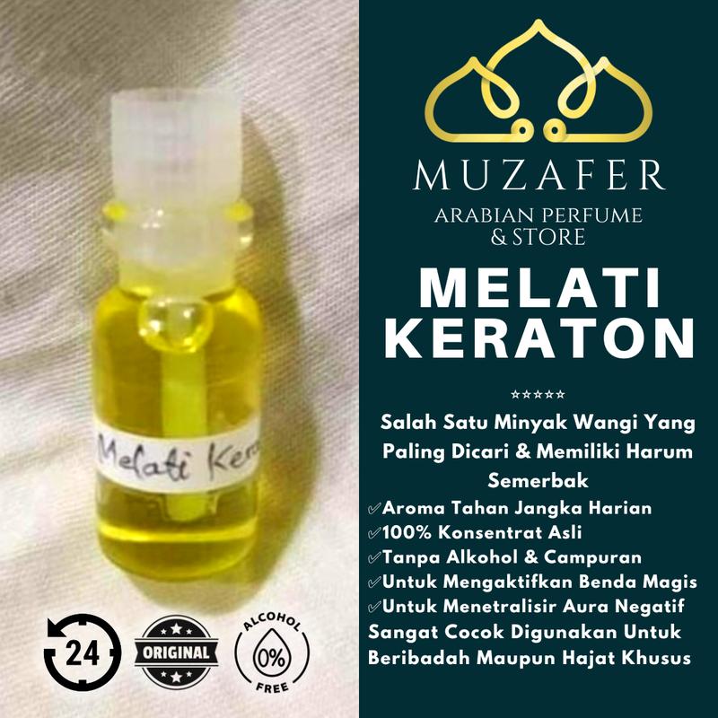 MINYAK MISIK MELATI KERATON 100% MURNI | MISIK MELATI | MELATI KERATON ...