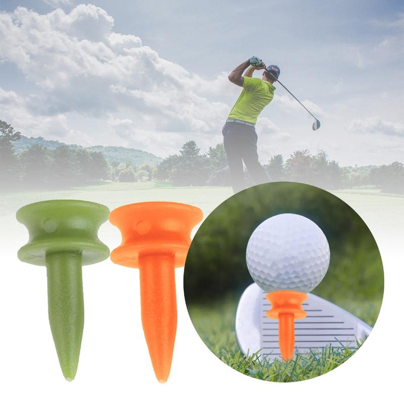 100Pcs Professional Short Golf Tees Plastic Step Down Cactle Tees ...
