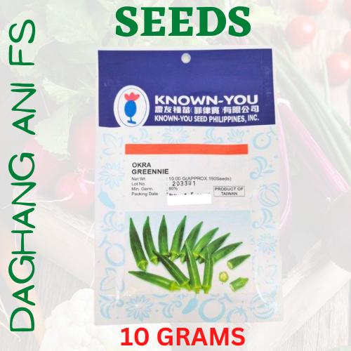 KNOWN YOU OKRA SEEDS 10 GRAMS - TikTok Shop Philippines