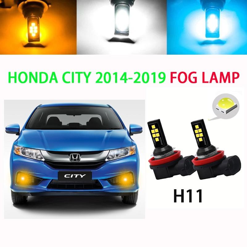 Lampu Pemanduan Kabus LED, 2PC, LED Putih Cerah dan Kuning H11 ...