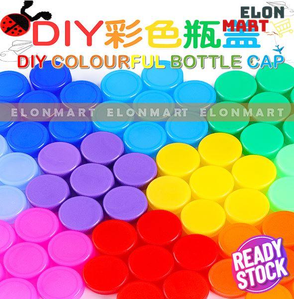DIY Colourful Water Bottle Cap Kids DIY Creative Art Crafts Toys ...