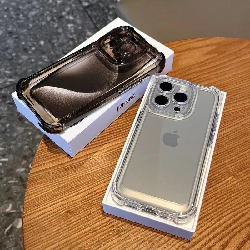 Sarung Telefon Pintar iPhone, Sarung Lembut Kalis Kejutan 4 Penjuru ...
