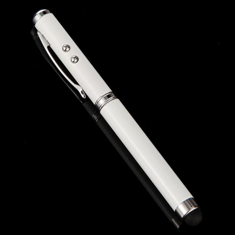 SSW Pulpen 4 in 1 Senter Laser Pointer Pen dan Stylus - T0054 - Shop ...