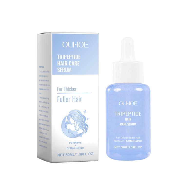OUHOE - Tripeptide Hair Serum| Strengthens Strands, Adds Shine, Reduces ...