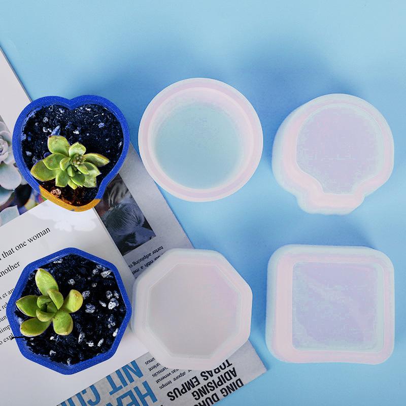 Acuan Mini Pasu Succulent DIY untuk Resin Epoksi Mini Pasu Kaktus dan ...
