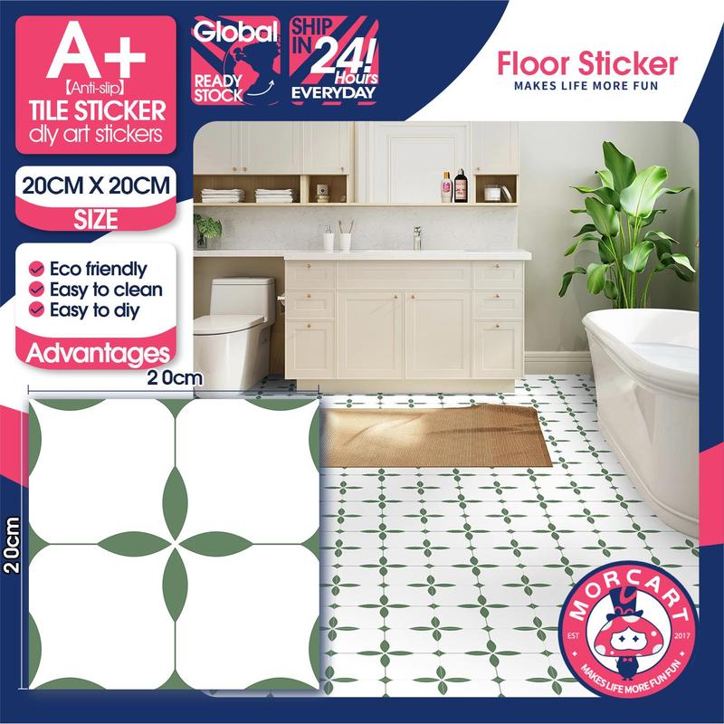 Pelekat Jubin, Hiasan Rumah DIY, Lantai Parket PVC, Lantai Dinding ...