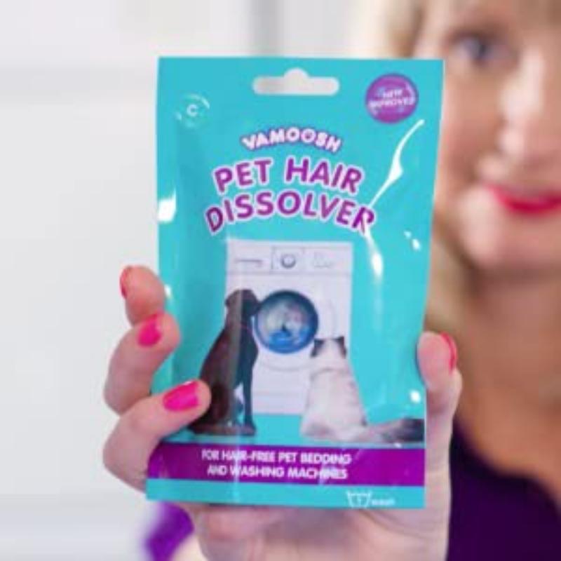 COD ผลิตภัณฑ์ซักผ้าเพื่อสลายขนสัตว์ Vamoosh Pet Hair Dissolver - TikTok ...