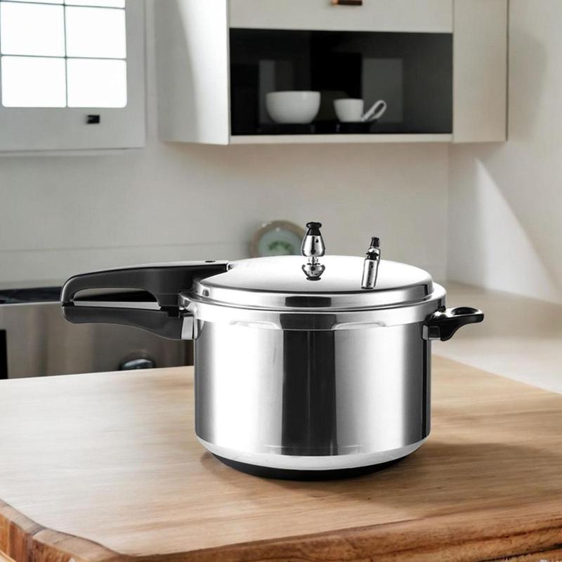 Aluminum Alloy Pressure Cooker with Secure Knobs Fast Heatin - TikTok ...