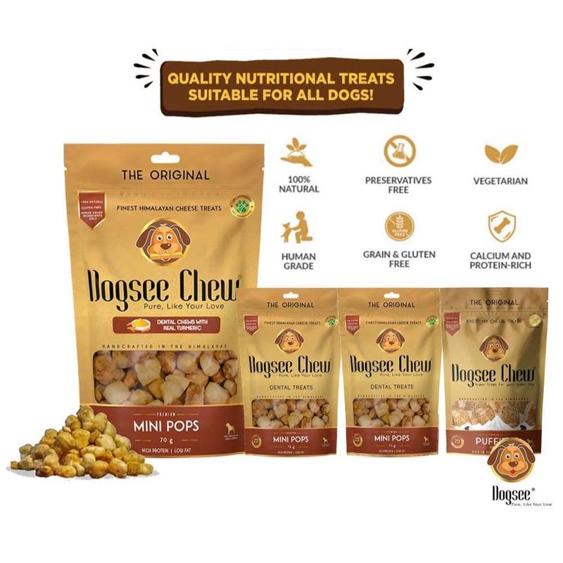 Dogsee Chew Low Fat High Protein Dog Dental Training Treats Coconut ...