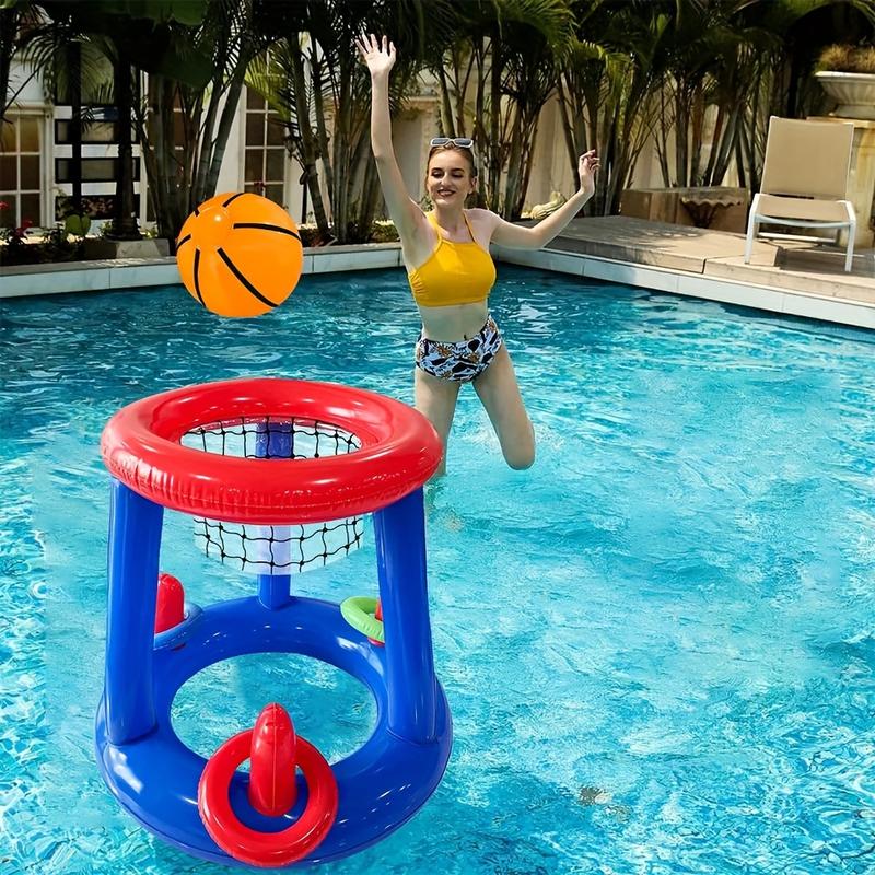 Easy-to-Use Inflatable Basketball Hoop Set for Pool Parties - TikTok Shop