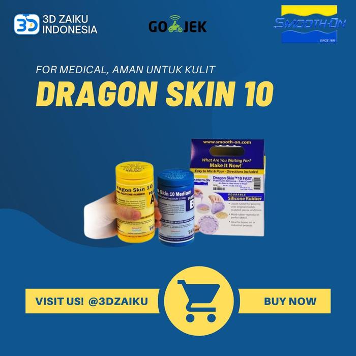 Promo Original Smooth On DRAGON SKIN 10 MEDIUM Resin Molding Tekstur ...
