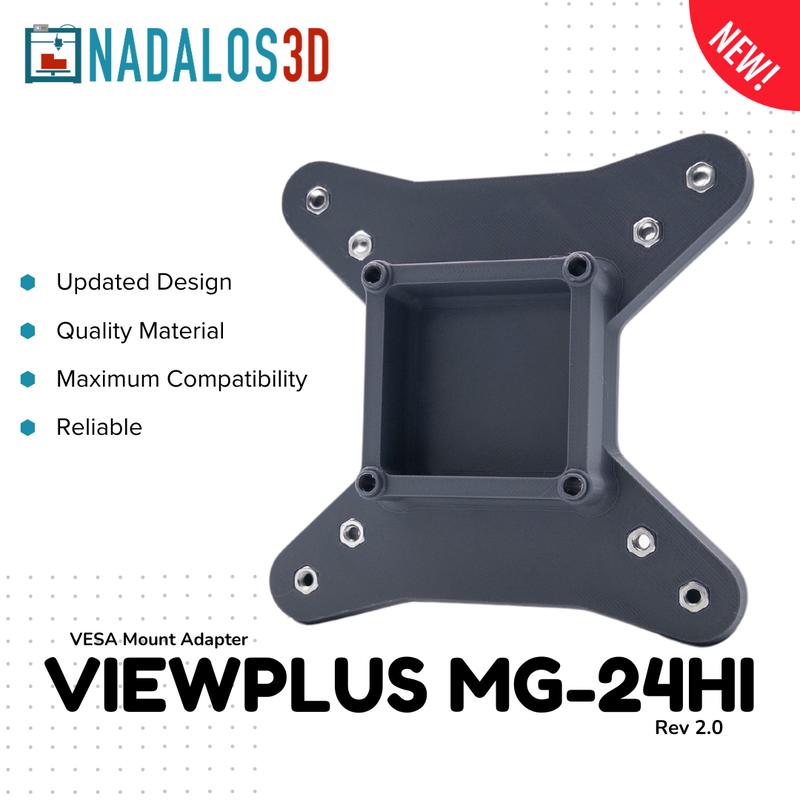 [Nadalos 3D] VESA Mount Adapter - ViewPlus MG-24HI - TikTok Shop Philippines