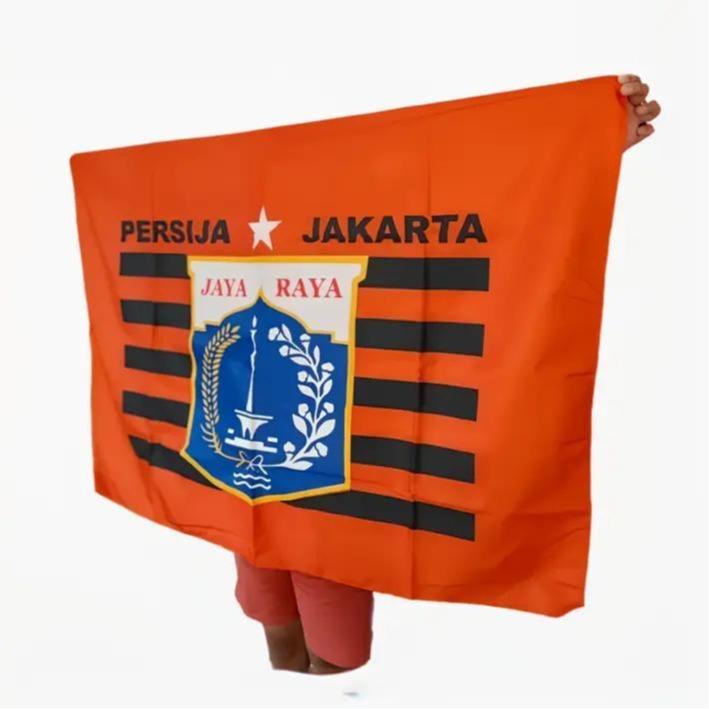 BENDERA PERSIJA GARIS PEMKOT 115X75 CM - Shop | Tokopedia