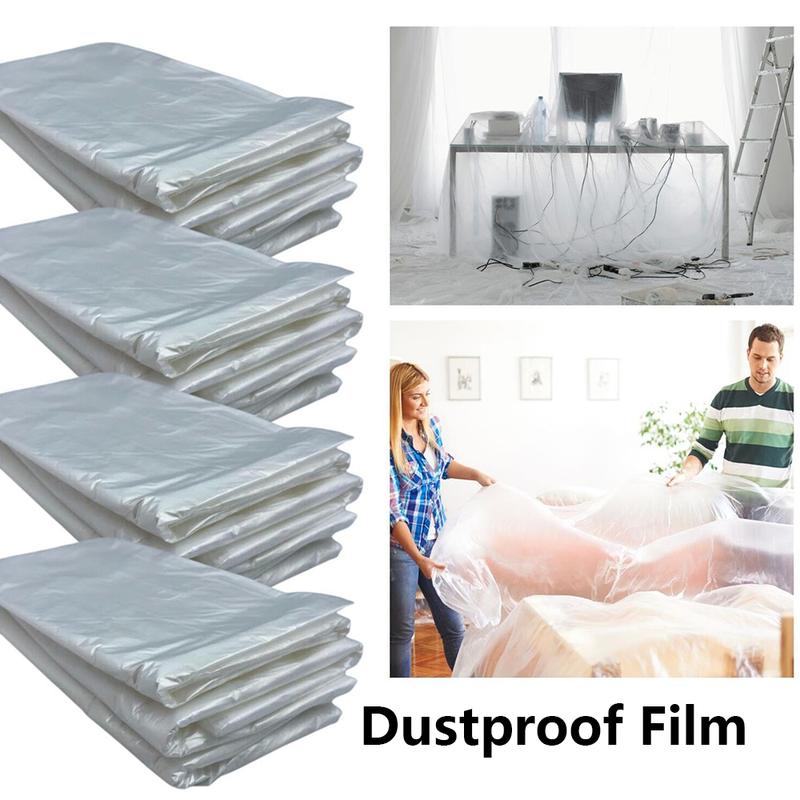 ivshe New Plastic Waterproof Dust Cover Furniture Protection - TikTok ...