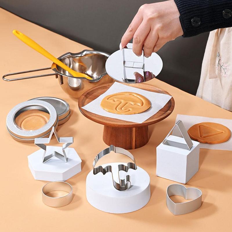 Korean Sugar Candy Making Tools Set 1set Diy Biscuits Mold Mold ...