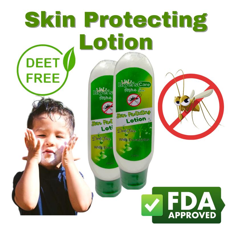 100ml BRYELS CARE SKIN PROTECTING LOTION DEET FREE WITH EUCALYPTUS ...