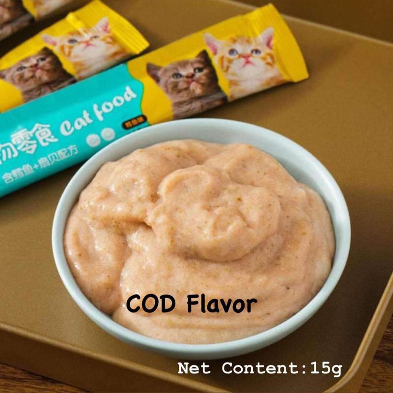 cat snack pet Snack Kitten Snacks Cat Treats Fresh Wet Food 15g ...