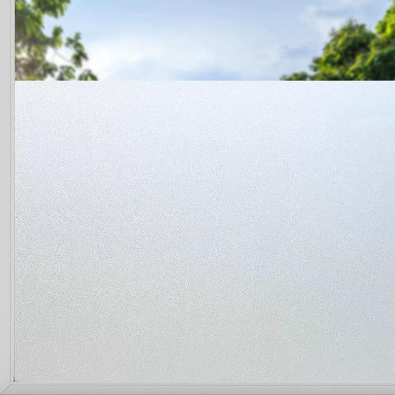 New Frosted Window Privacy Film Removable UV Blocking Glass Window ...