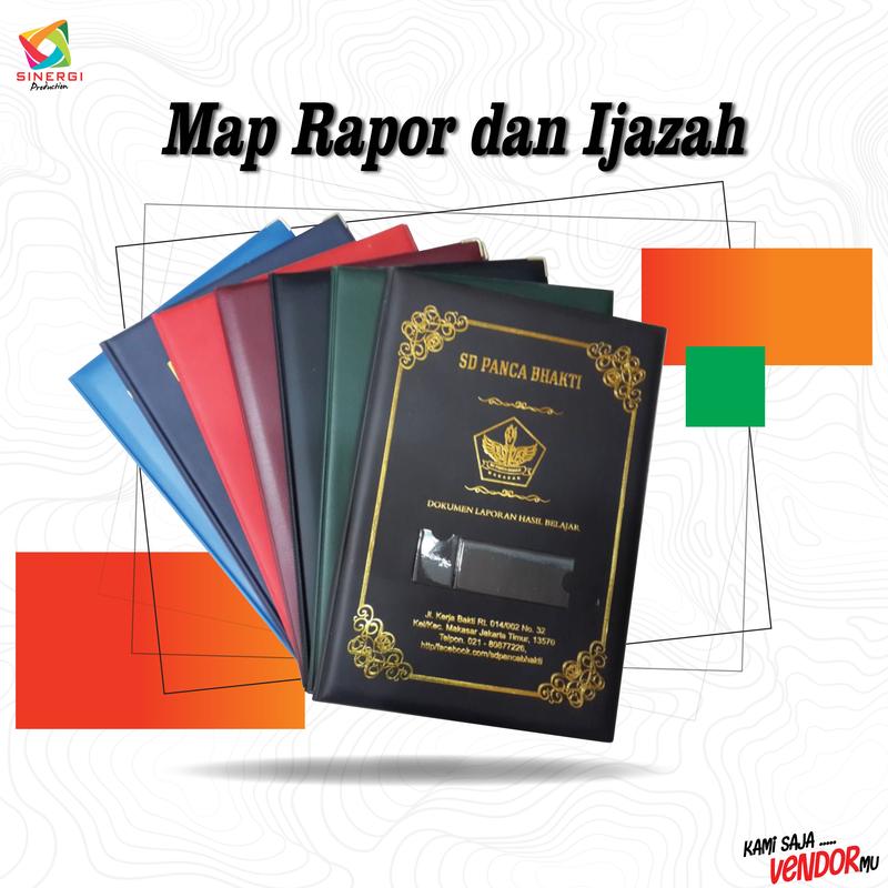 Custom Map Raport Foil dan Ijazah - Shop | Tokopedia