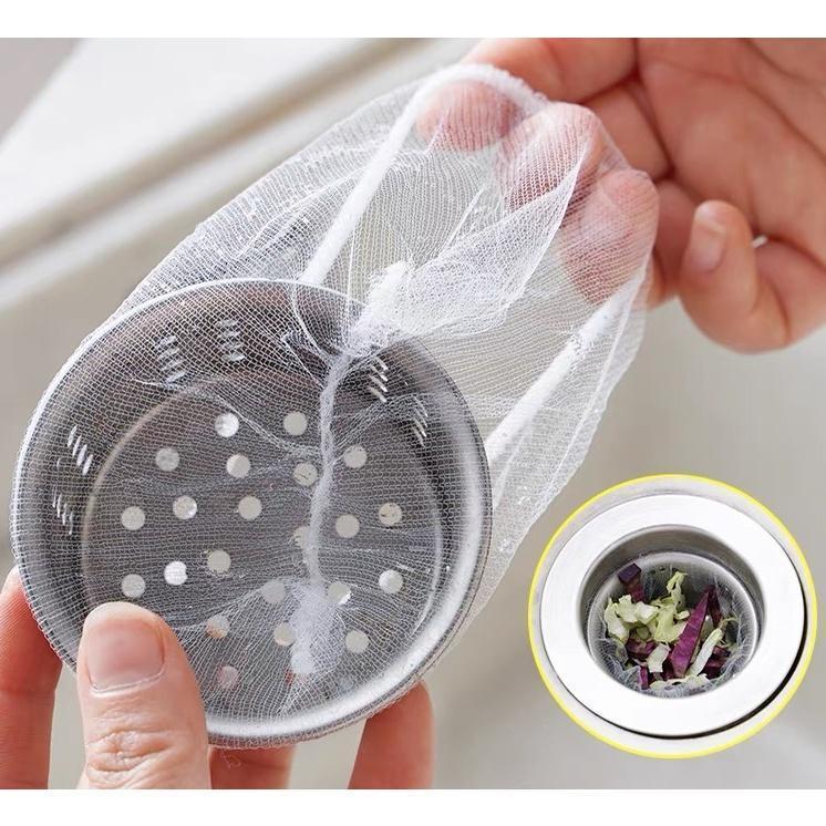 Penapis Sinki Dapur, 100pcs, Jaring Penapis Anti-sekat, Aksesori ...