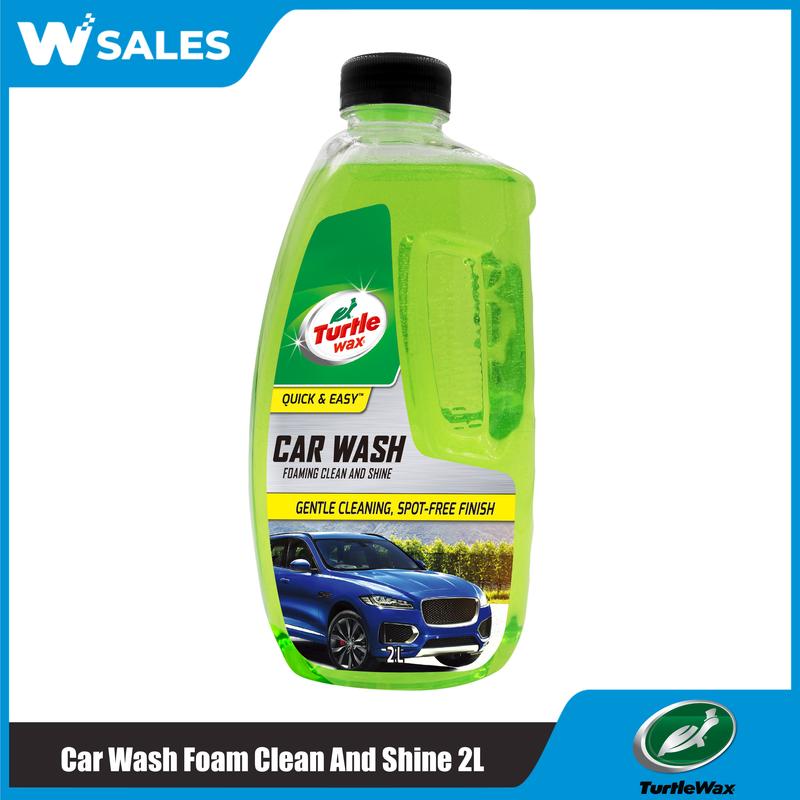 Turtle Wax Car Wash Foam Clean And Shine 2L - TikTok Shop Philippines