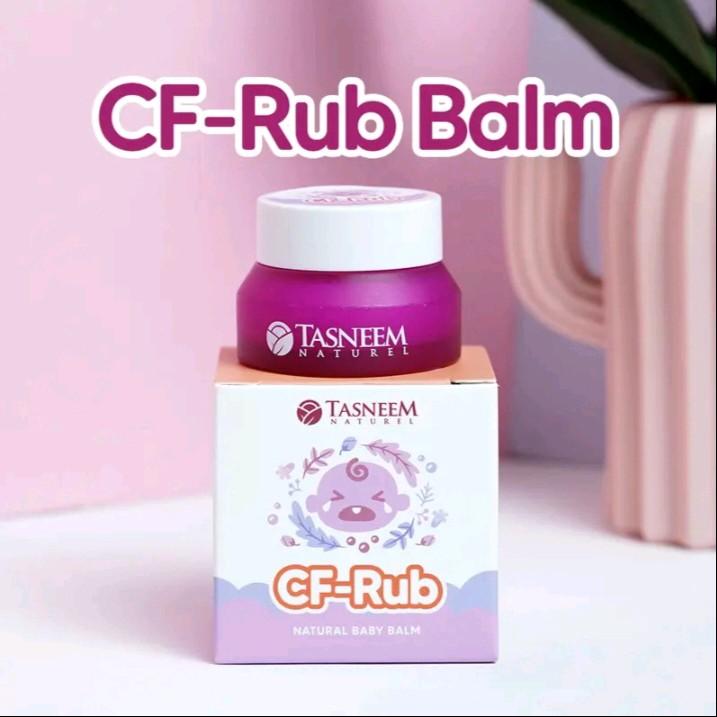 CF Rub baby Balm by Tasneem Naturel untuk baby demam baby selsema ...