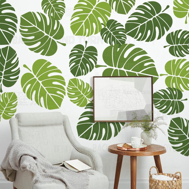Large Painting Stencil 30-50cm Reusable Stencil Template Tropical ...