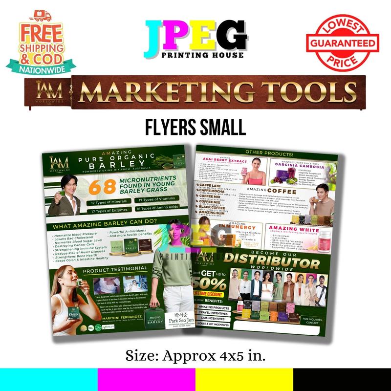 FLYERS & CALLING CARD for IAM Barley - TikTok Shop Philippines
