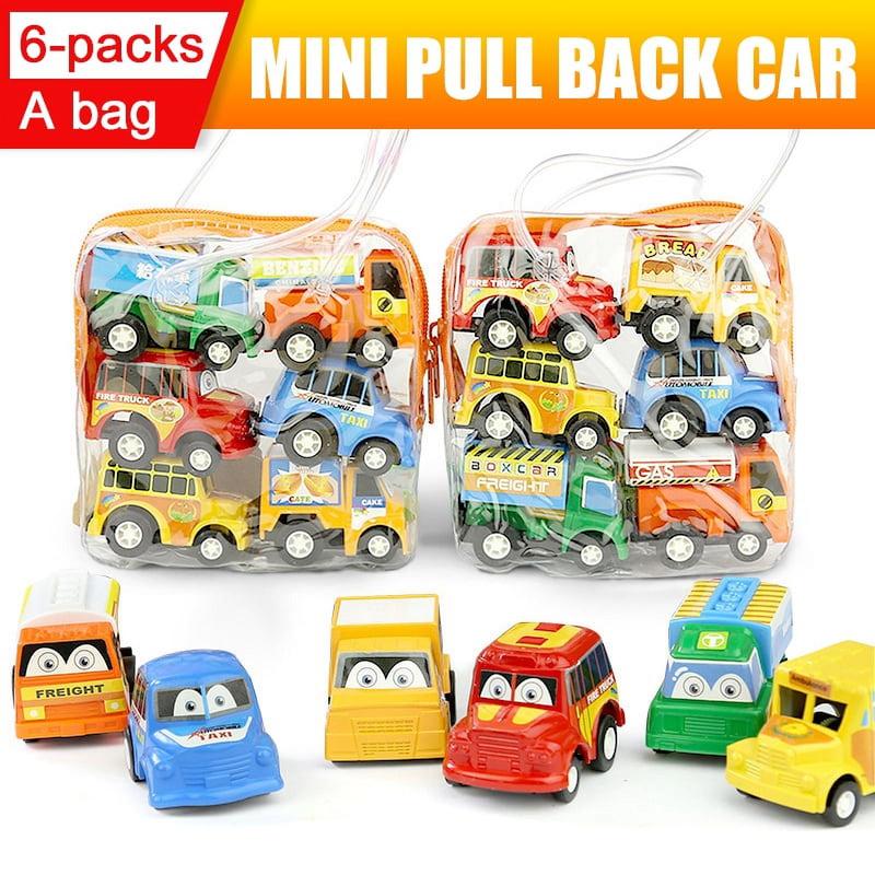 6 Pack Pull Back Cars for Toddlers, Construction Vehicles Toys - TikTok ...