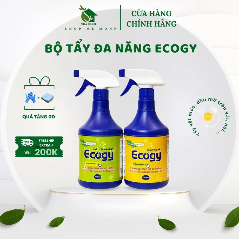 ECOGY- Cặp 2 chai tẩy rửa đa năng +nước tẩy mốc ố, dầu mỡ, mốc - TikTok ...