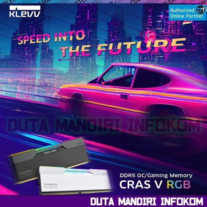 KLEVV CRAS V RGB DDR5 32GB 48GB 64GB PC51200 6400MHz - Dual Channel KIT ...