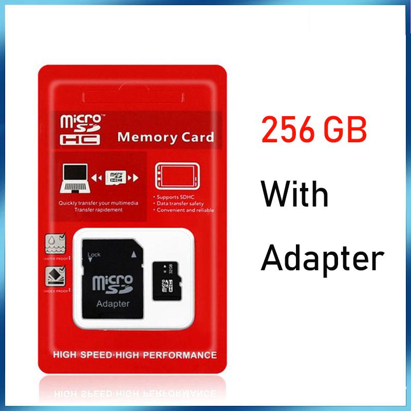 Universal Memory Card With Adapter 256GB Micro SD Card high speed ...