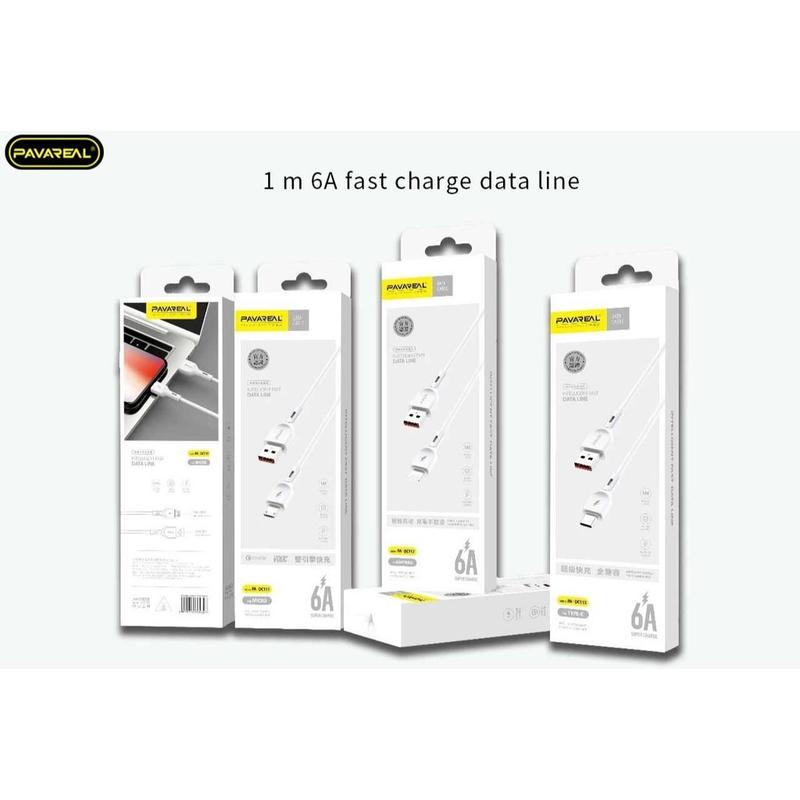 PA-DC111-112-113 6A Fast Charging Cable Original Micro USB Samsung/Vivo ...