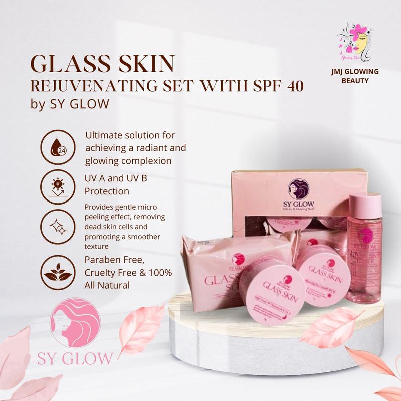 SY Glow Glass Skin Set l 7 Days Whitening Challenge l Skincare - TikTok ...