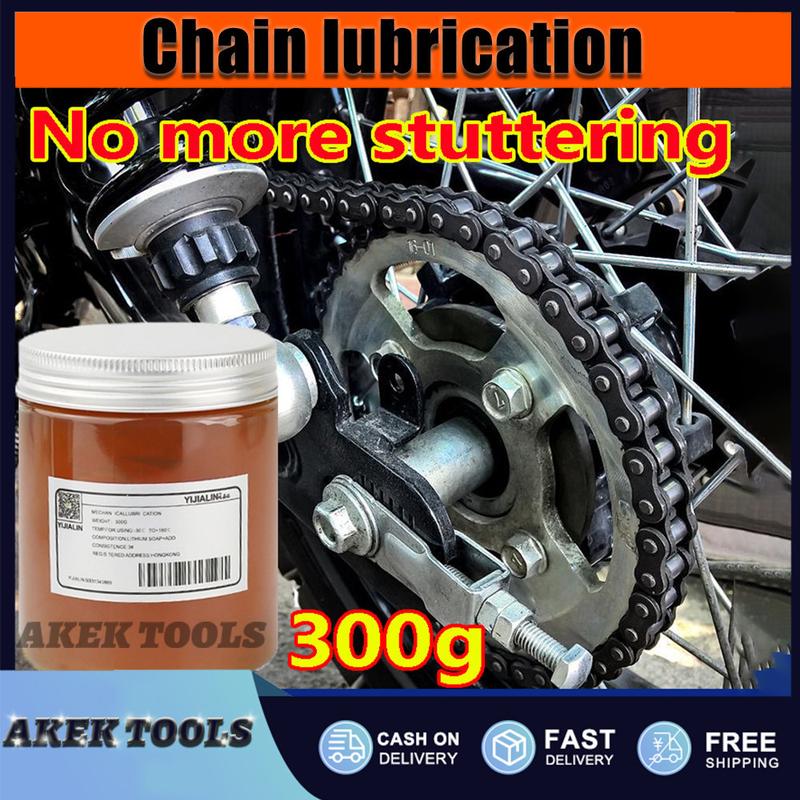 High Temperature Motorcycle Chain Lubricant Grease Butter 300g - TikTok ...