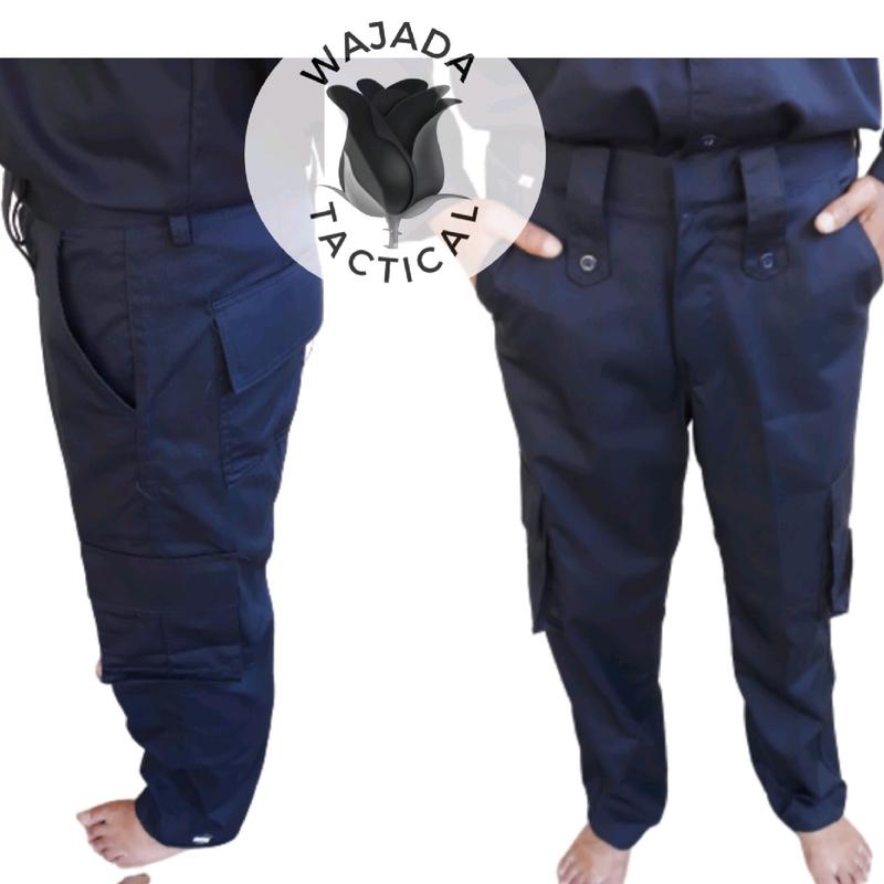 Celana PDL Biru Dongker Celana PDL Security Satpam Celana PD - Shop ...