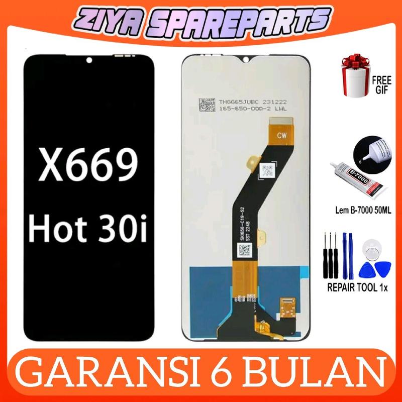 LCD COMPATIBLE INFINIX HOT 30I X669 / ITEL S23 S665L / ITEL A70 - Shop ...