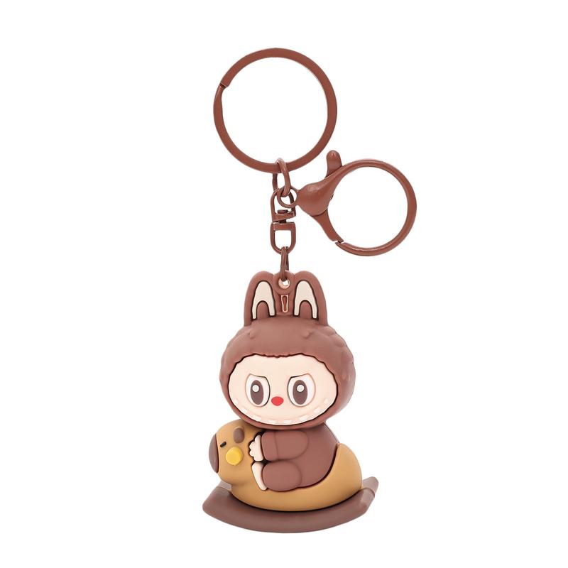 Shake the wooden mara cloth keychain cute three-dimensional doll ...