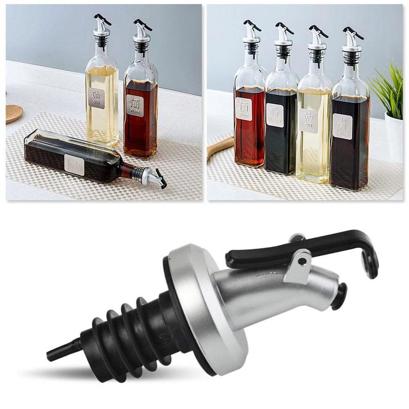 Flow Pourer Spout Stopper Bottle Pour Spout Stoppe Glass Oil - TikTok ...