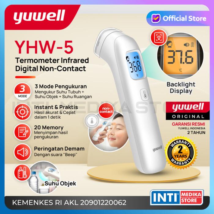 Jual YUWELL - Thermometer Infrared YHW5 | Termometer Digital Non Kontak ...