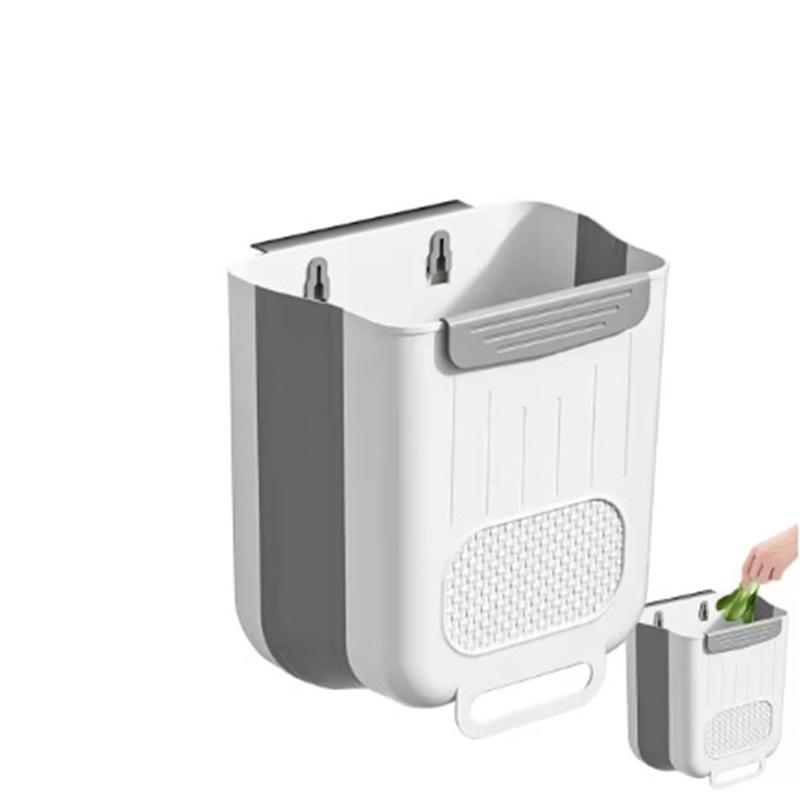 Multifunctional Space-saving Wall Mount Trash Bin Punch-free - TikTok ...