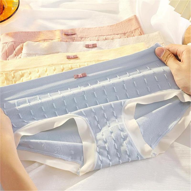 2024 New Sexy Women's Cotton Panties Underwear Seamless Briefs - TikTok ...