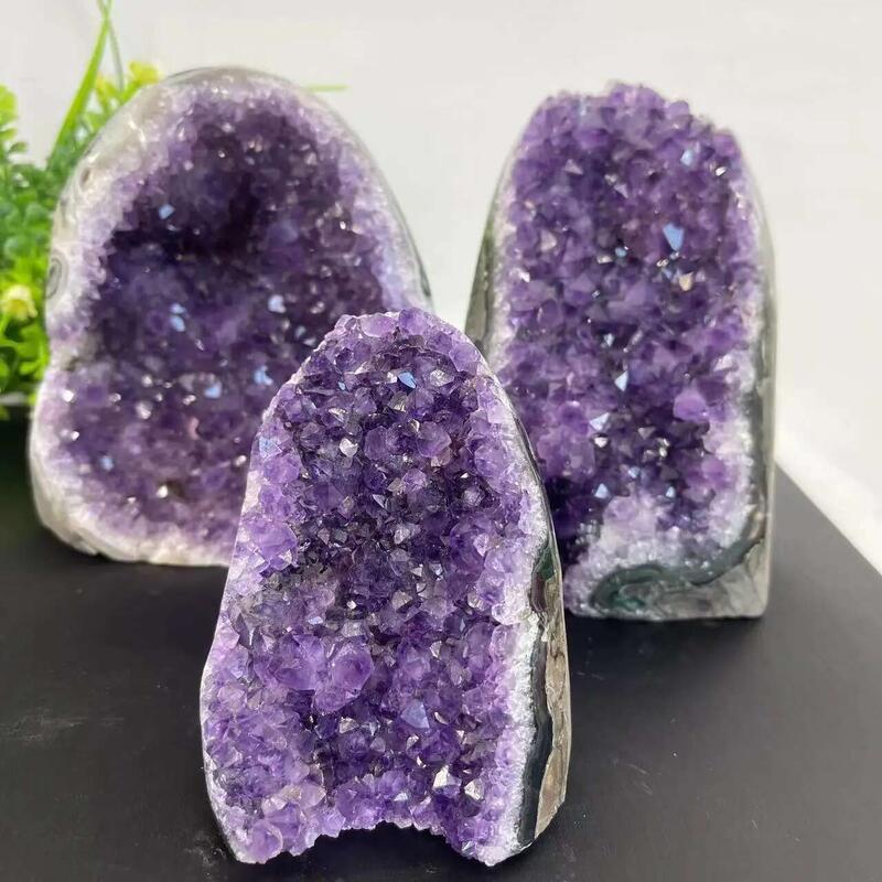Kumpulan Kristal, Batu Amethyst, Mineral Kuarza Mentah, Kristal ...
