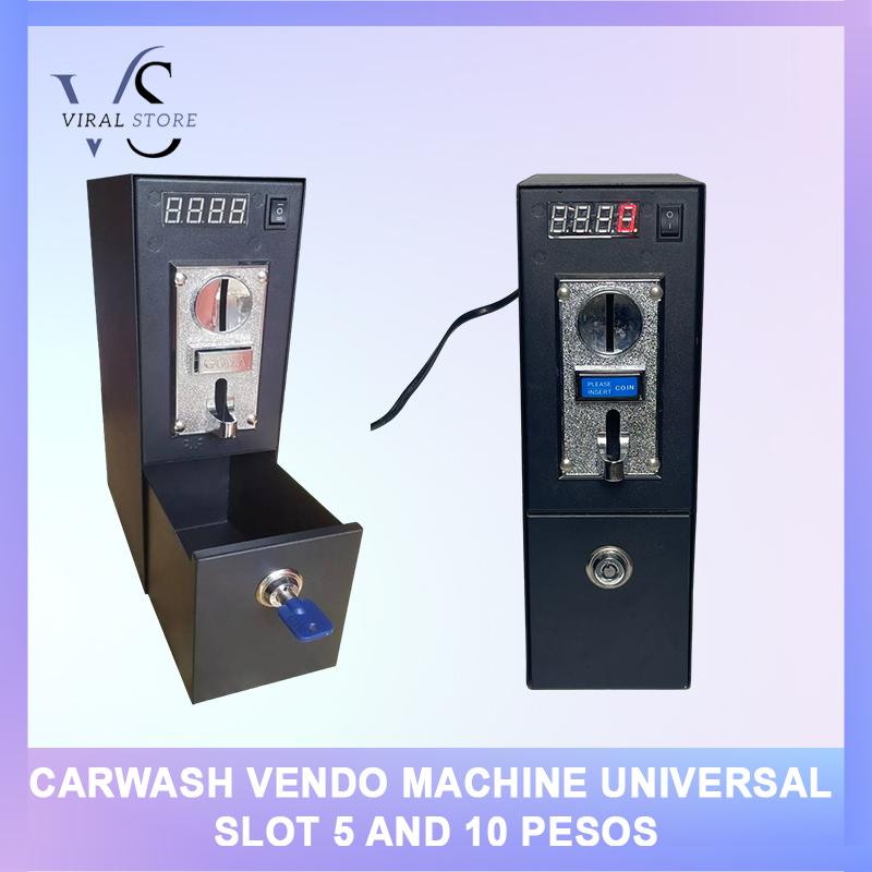 Carwash Vendo Machine Universal Slot ( 1P 5P 10P ) Refundabl - TikTok ...