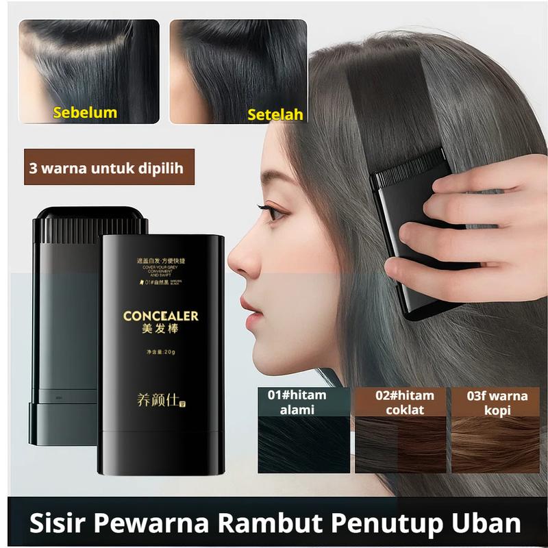 100%Original-Penutup Uban Permanen/Alat Semir Rambut /Cat Rambut ...