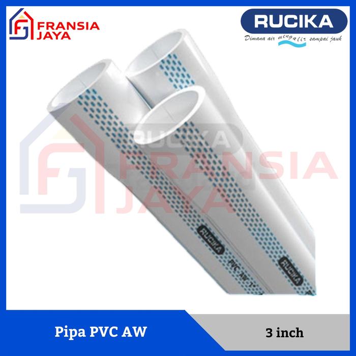 Jual Rucika Pipa PVC AW 3 inch Pralon Air Paralon - Kota Depok - TB ...