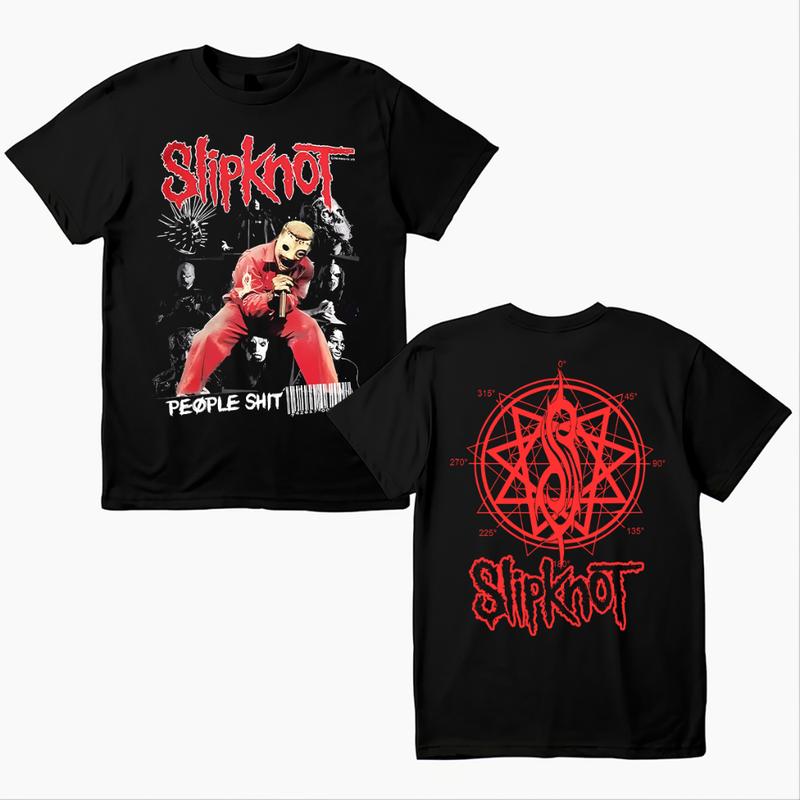 Kemeja-T Slipknot, Karimake, Baju Lelaki Bersaiz Besar, Diperbuat ...