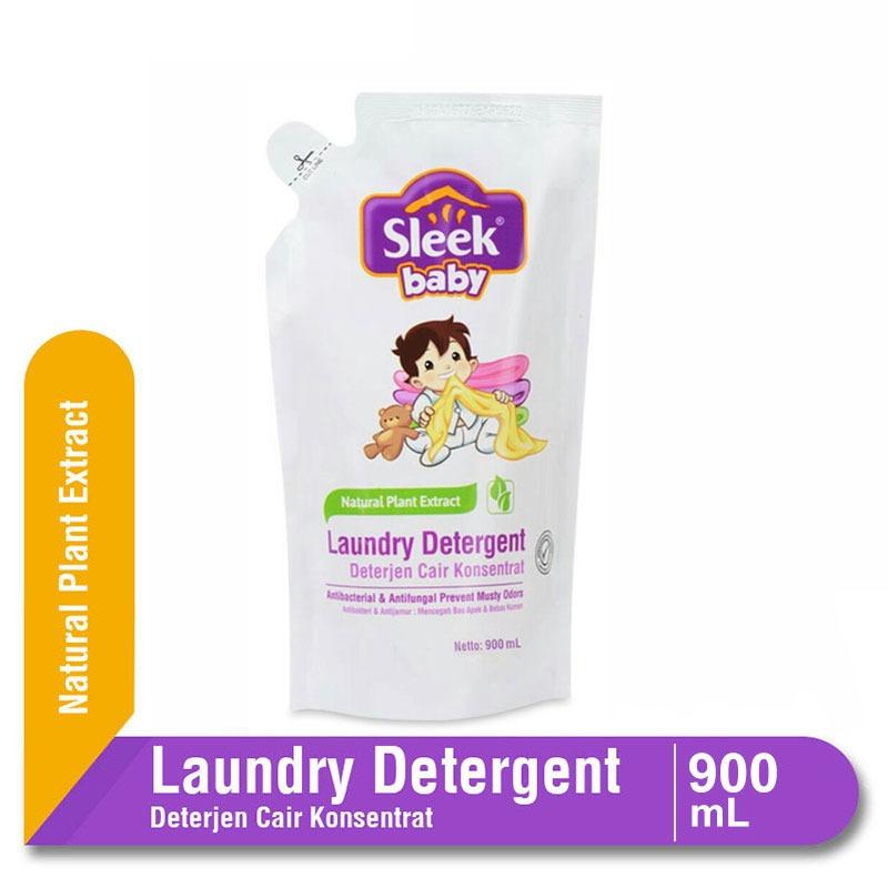SLEEK LAUNDRY DETERGENT KEMASAN BOTOL DAN REFILL 450ML, 500ML, - Shop ...