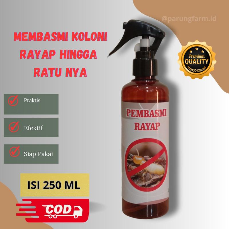 Spray Cairan Anti Rayap Kayu/Pembasmi Rayap Tanah Isi 250 ml - Shop ...